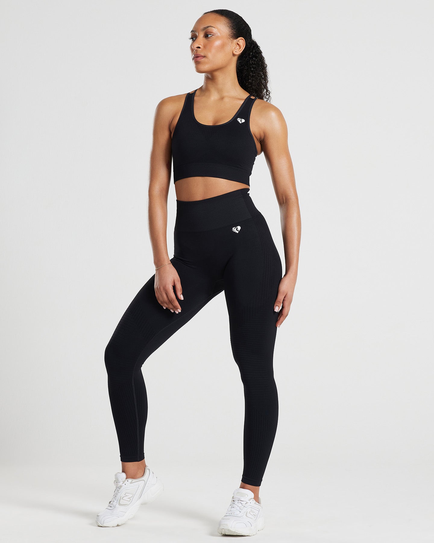 Black Seamless Sports Bra for Women | Women's Best