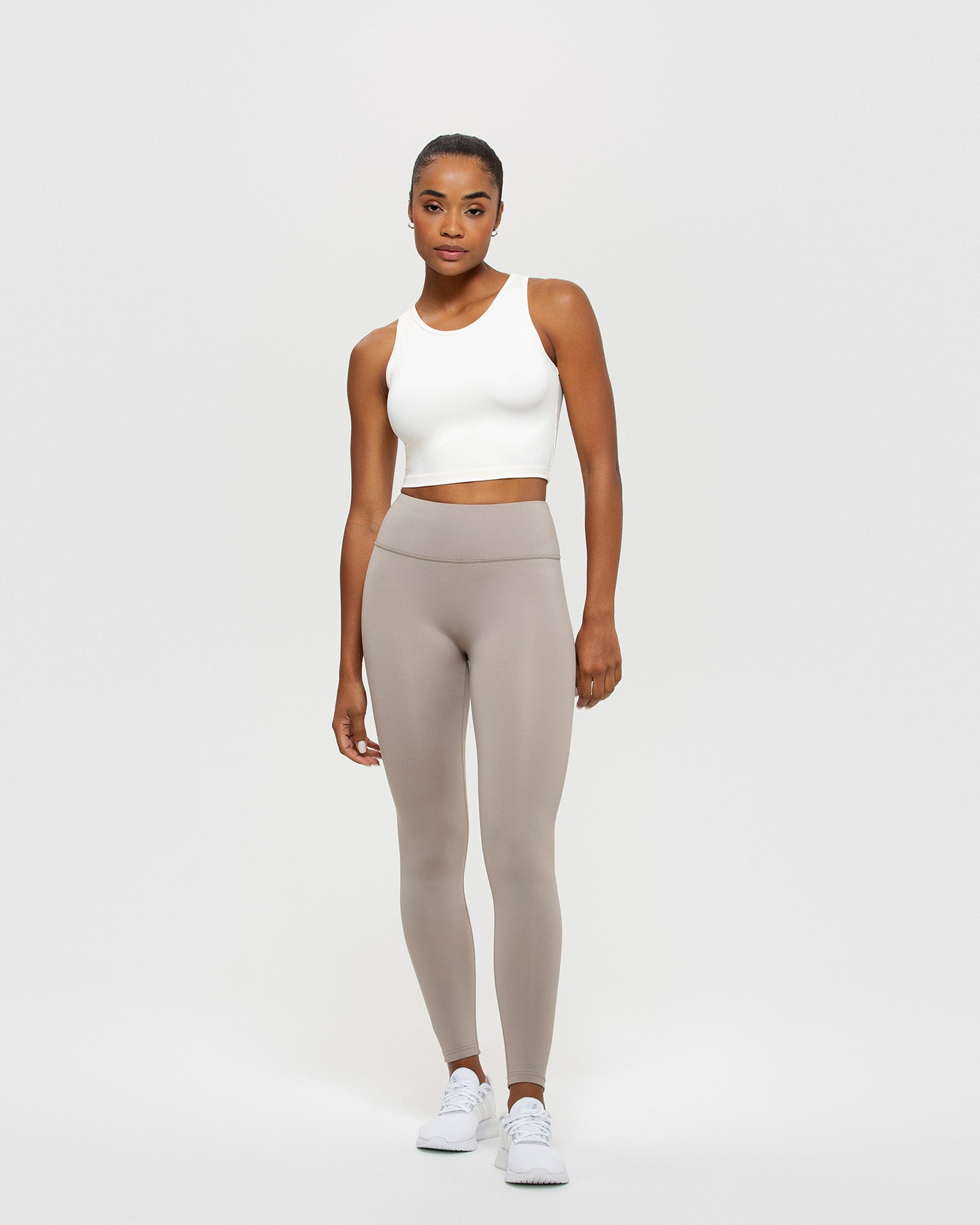 White Crop Tank - Off White | Women's Best US